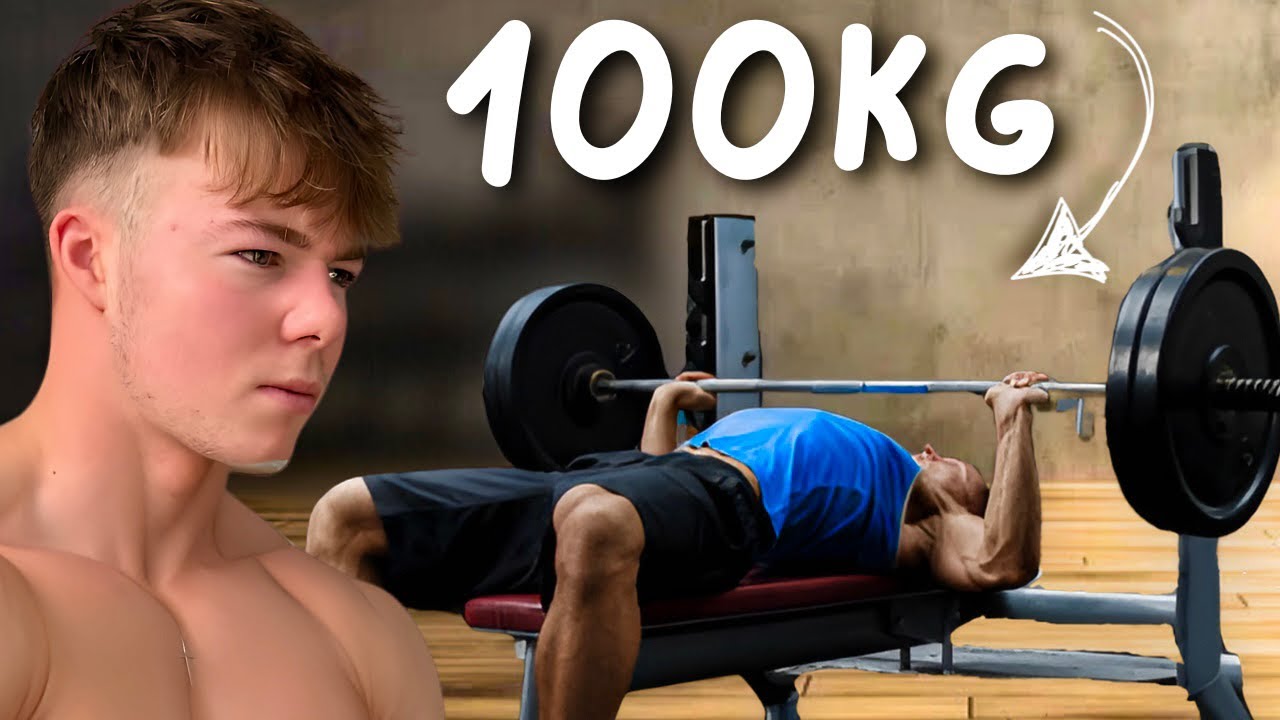 How to BENCH PRESS 100kg as a Teenager… Fast - YouTube