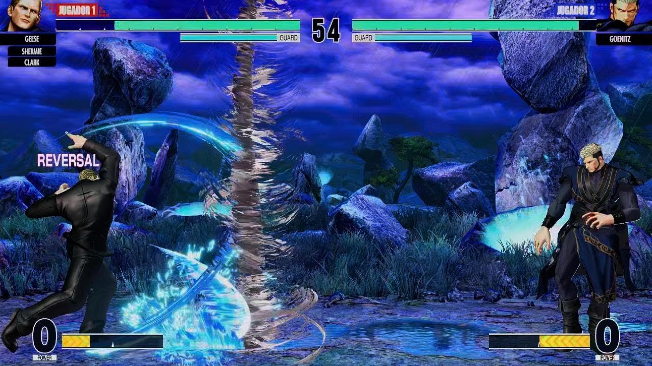 THE KING OF FIGHTERS XV - Goenitz Boss Challenge - YouTube