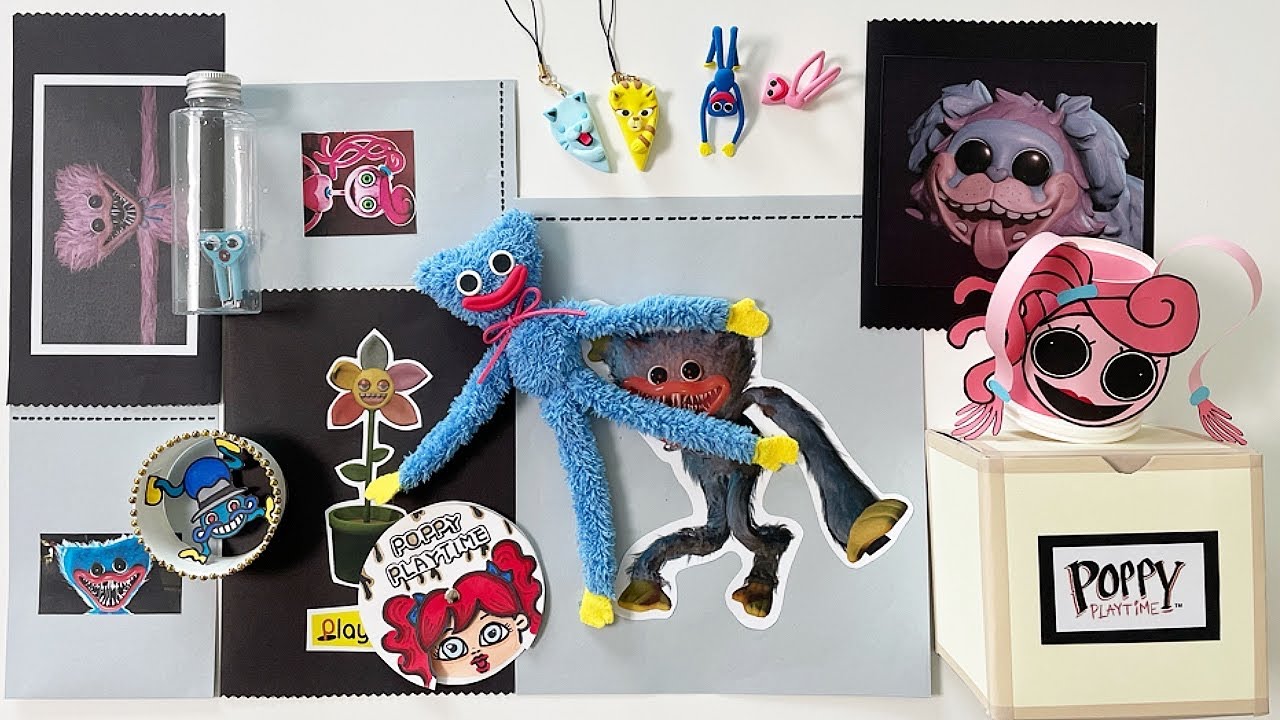 Poppy Playtime 🧨💣 DIY Random Box 파피플레이타임 랜덤박스 Huggy Wuggy - YouTube
