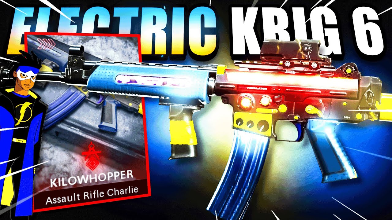 the "KILOWHOPPER" ELECTRIC KRIG 6.. ULTRA BLUEPRINT! BEST REACTIVE BLUEPRINTS COLD WAR! (COD ...