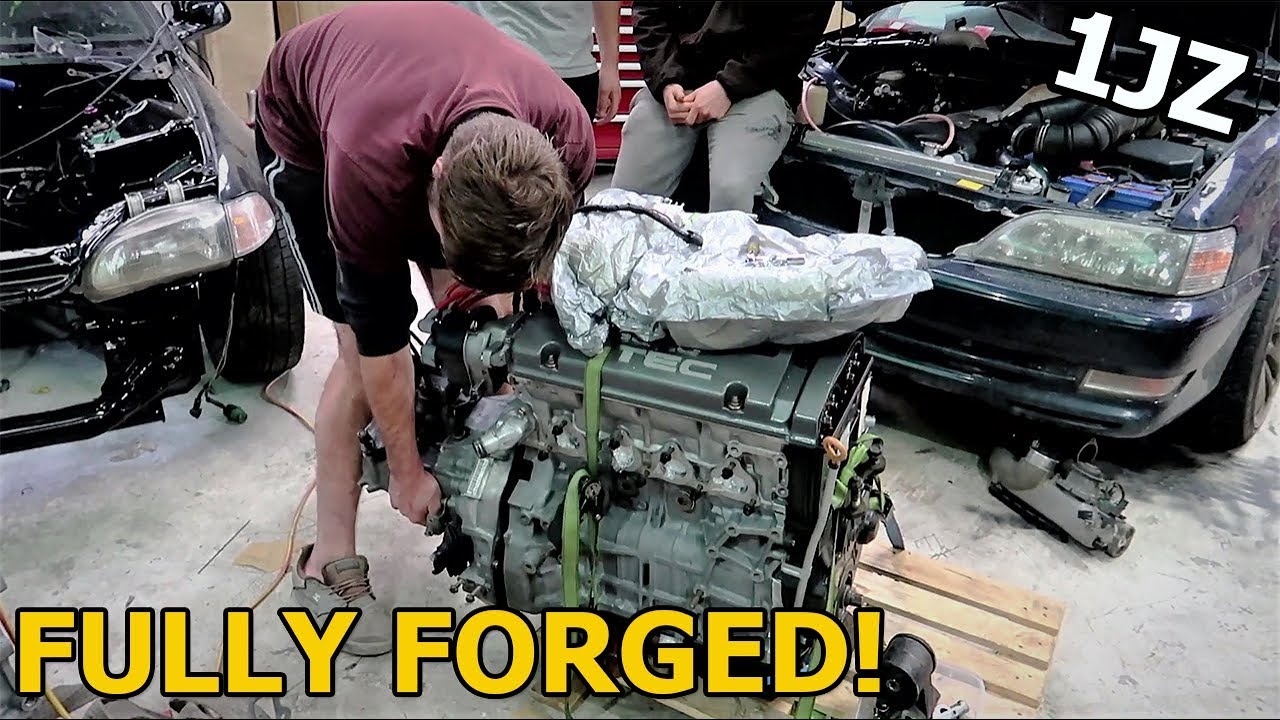Built Turbo H22a Build Begins & 1JZ J Pipe Delete - YouTube