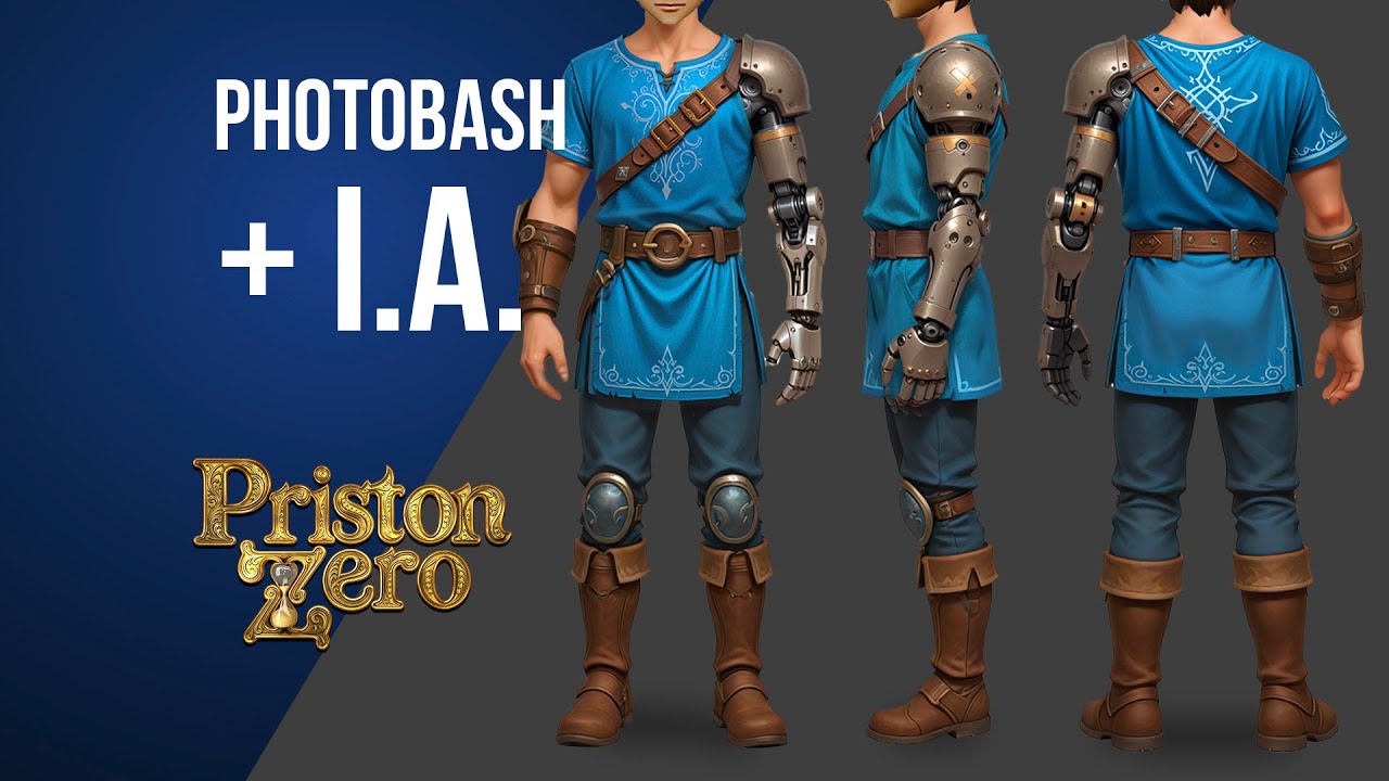 Live com tutorial de PHOTOBASH + IA - YouTube