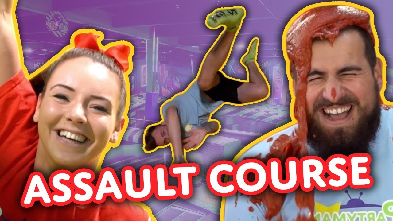 Ninja Assault Course - Partyman TV - YouTube