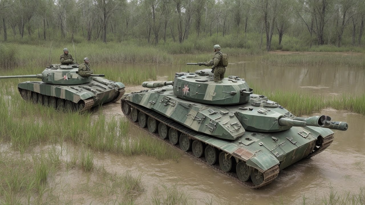 Tank Drivers Must Be Persistent When Fighting In The Swamp Arma - YouTube