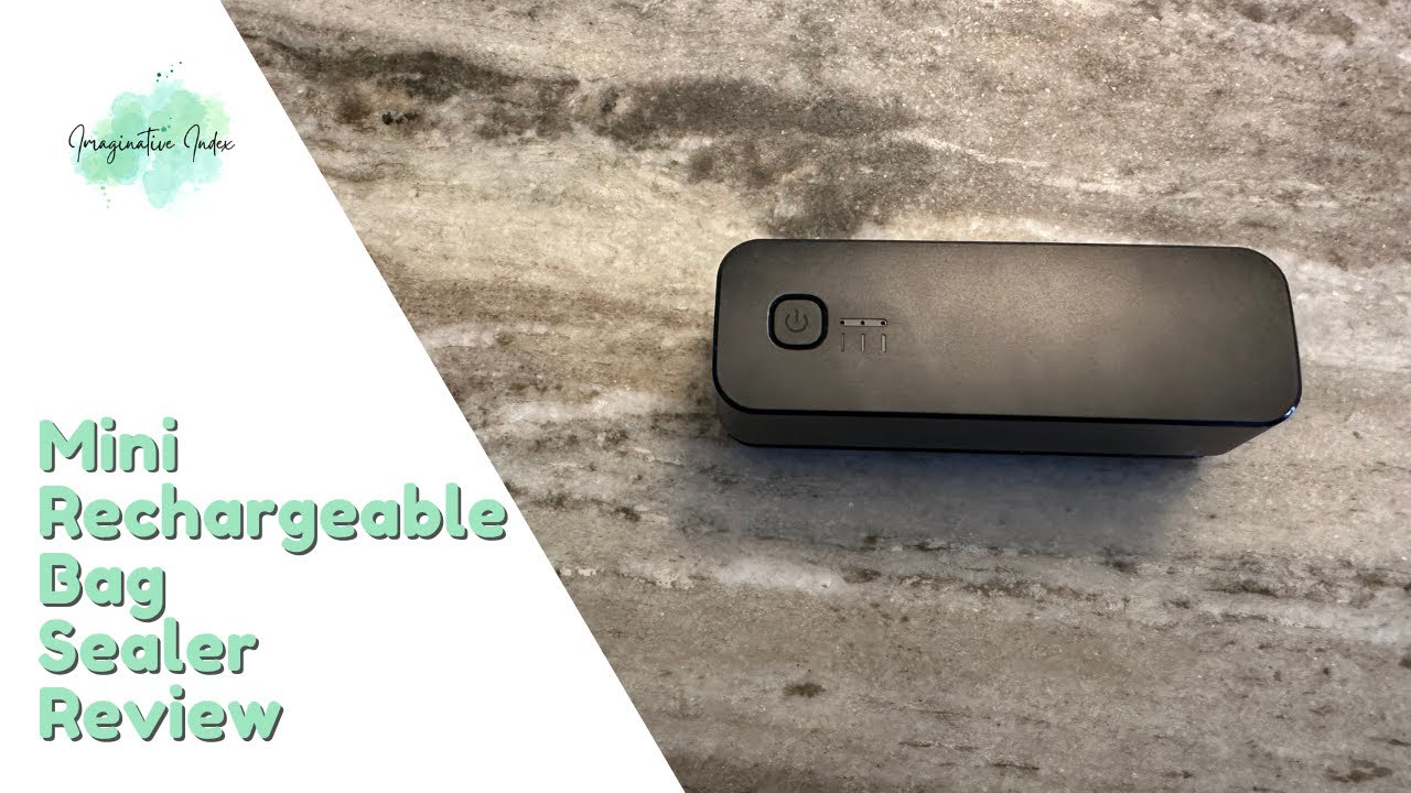 Mini Rechargeable Bag Sealer Review - YouTube