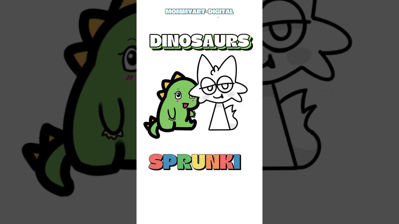 🦖Dinosaurs Go Rawrrr ! With Wenda Sprunki - Incredibox Sprunki # ...