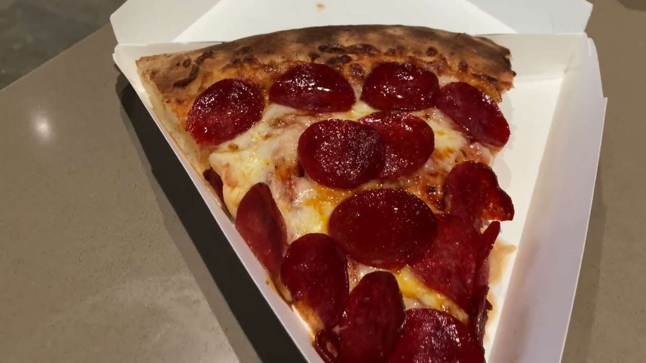 Pepperoni Pizza Slice @ Blondie's Pizza Westfield San Francisco Centre ...