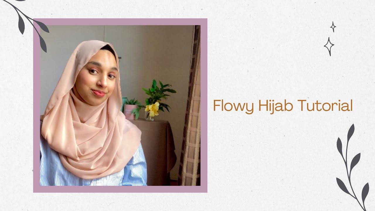 FLOWY HIJAB TUTORIAL #hijabstyle #hijabtutorial - YouTube