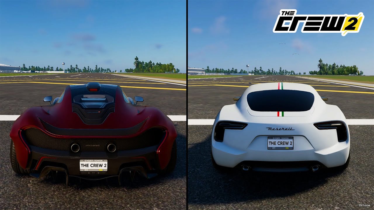 The Crew 2 | McLaren P1 2013 vs. Maserati Alifieri Concept 2014 ...