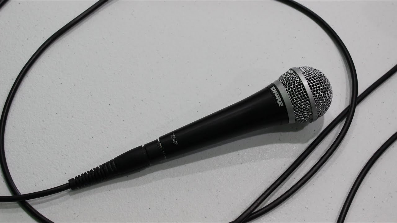 Shure PG58 Unboxing - YouTube