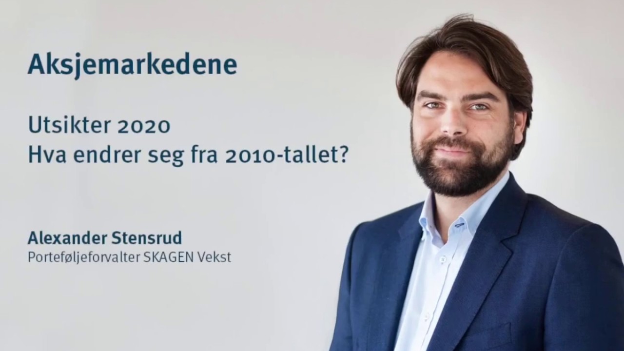Aksjeåret 2020 med Alexander Stensrud - YouTube