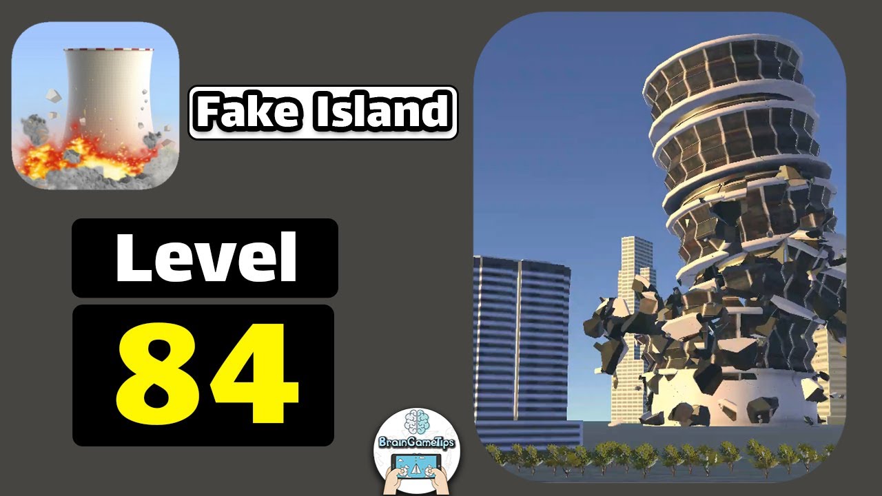 Fake Island: Demolish Level 84 Walkthrough - YouTube