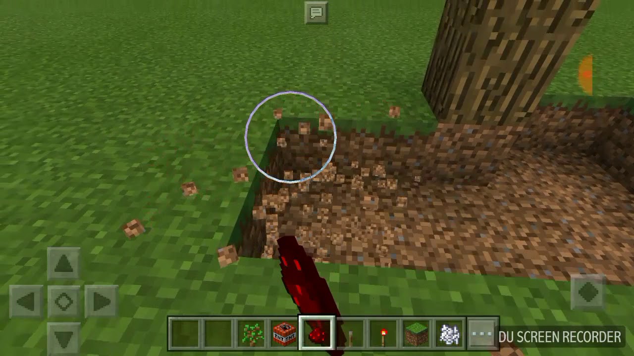 MINECRAFT TRICKS (tree trap) - YouTube