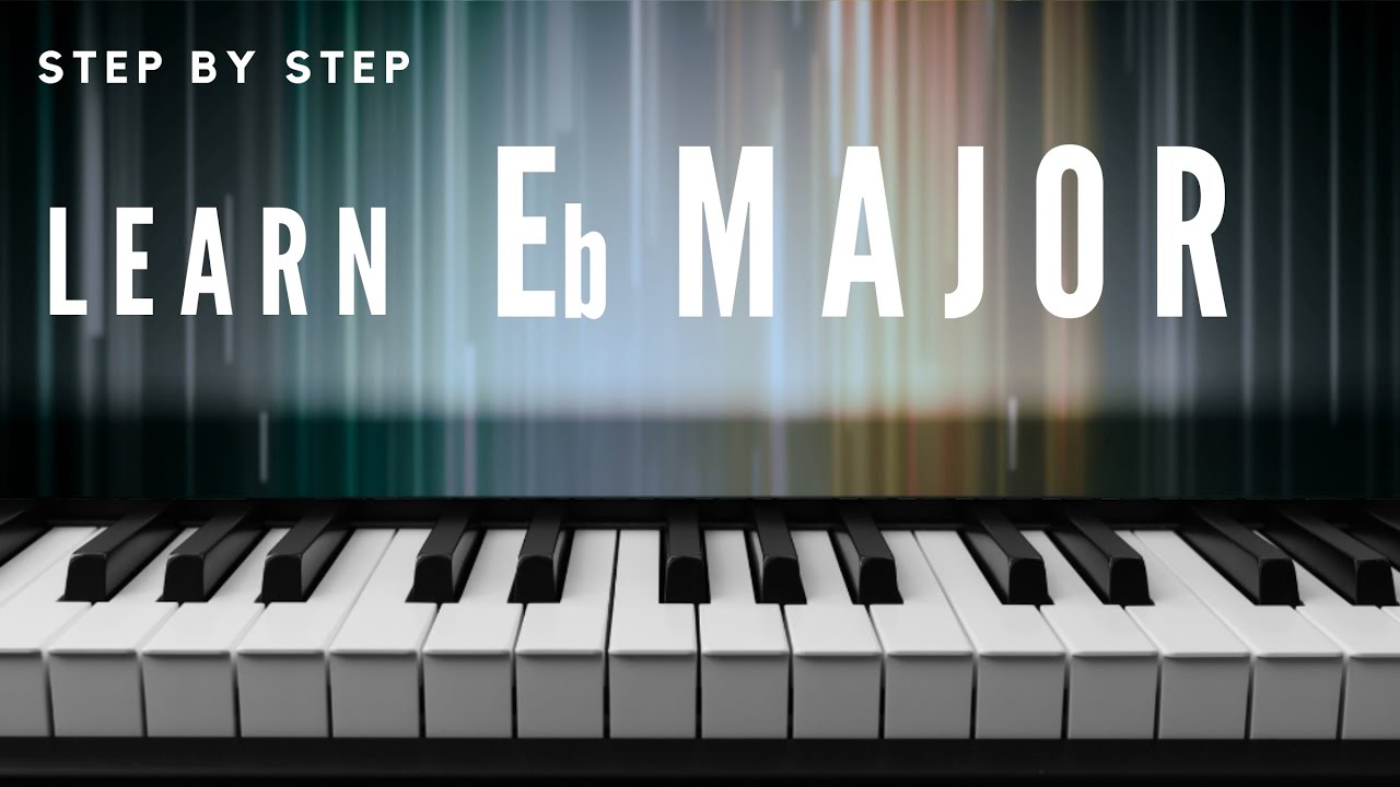 How to play Eb major scale | PIANO LESSON - Tutorial - YouTube