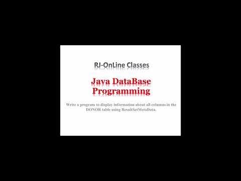 RJ-OnLine Classes - Database Programming SetAc( T.Y.B.Sc. Computer ...
