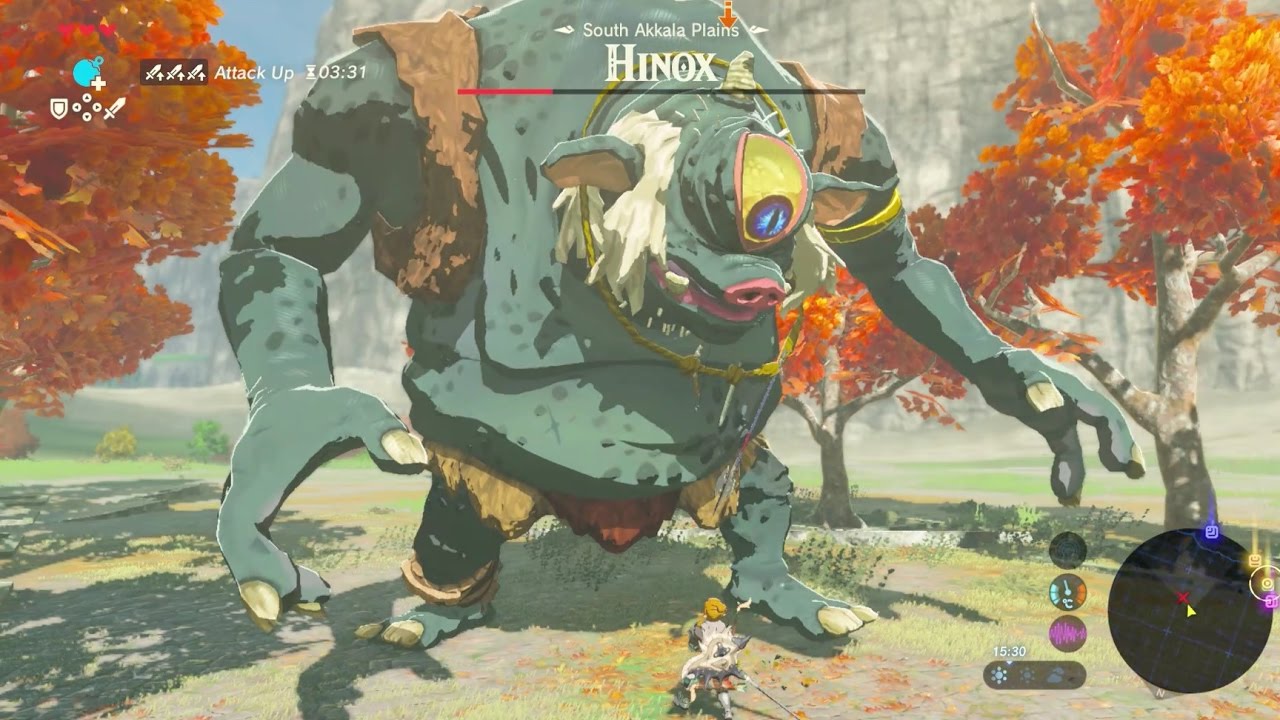 The Legend of Zelda: Breath of the Wild - Hinox - YouTube