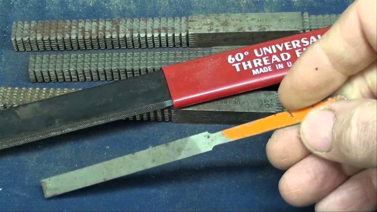 MACHINE SHOP TIPS #104 Pt.1 Filosophy-Use & Care of Files tubalcain ...