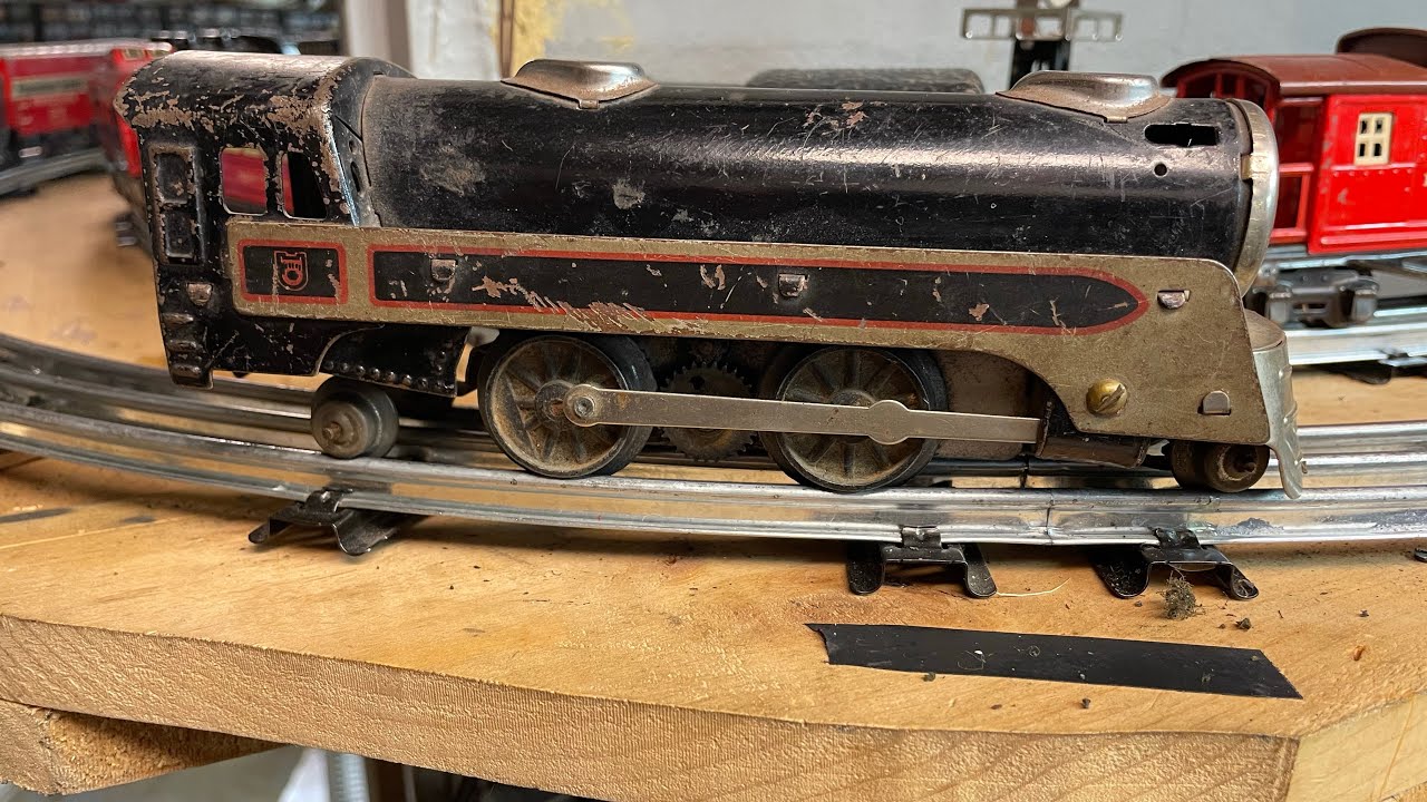 Marx Train / ebay find / will it run - YouTube