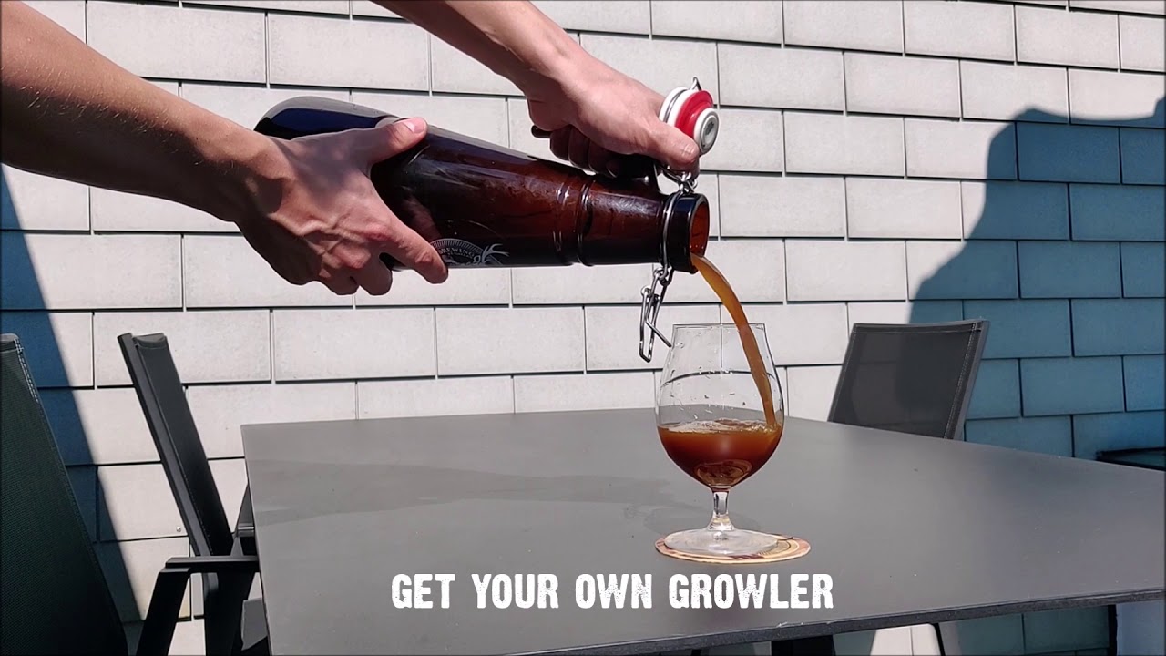 Get your own growler - YouTube