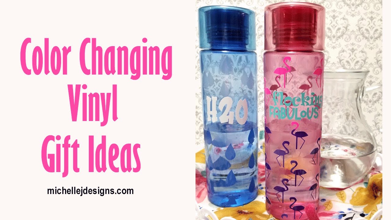 Color Changing Vinyl Gift Ideas - YouTube