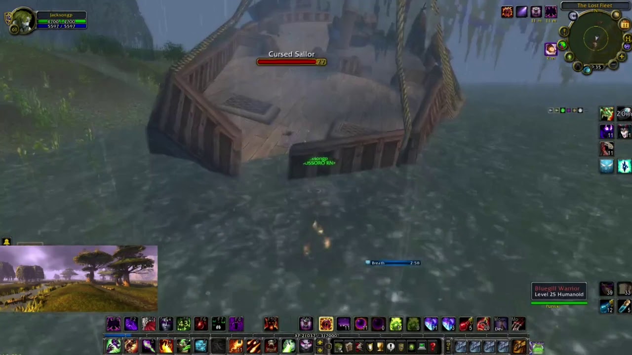 Lifting the Curse wow quest - YouTube