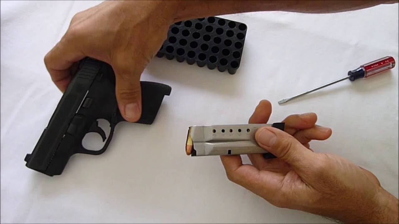 S&W Shield Magazine Extension, MagGuts™ - YouTube