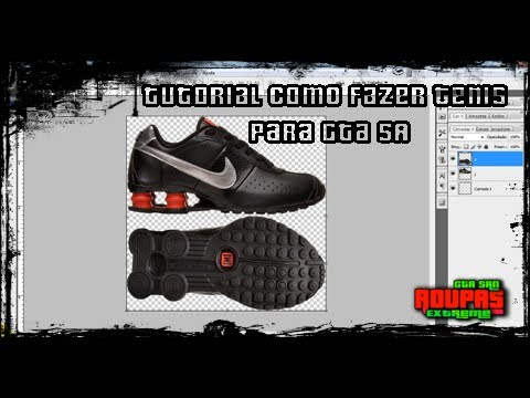 GTA SA Como Fazer Tenis Para Gta SA By Ryder3D - YouTube
