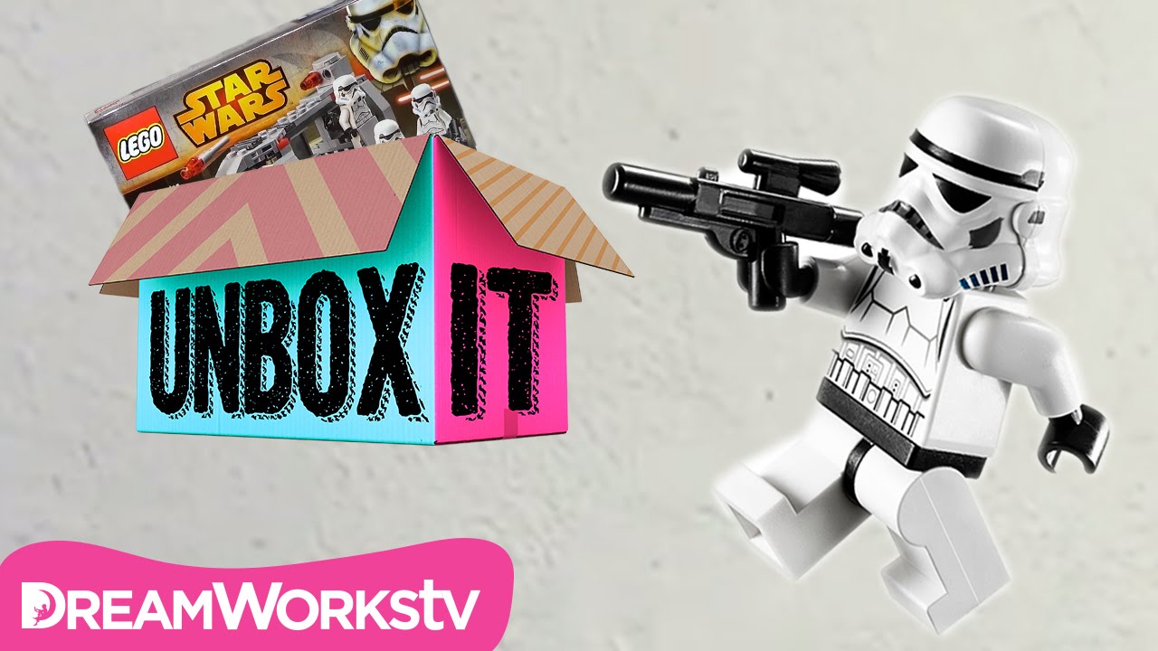LEGO Star Wars Stormtrooper Transport with BrickQueen | UNBOX IT - YouTube