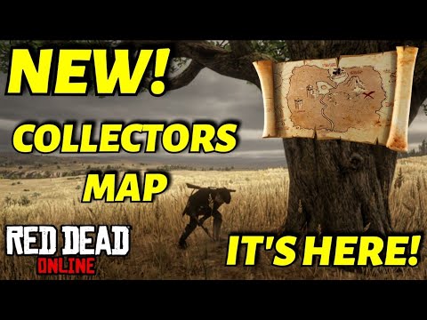 IT'S HERE *NEW* COLLECTORS MAP IN RED DEAD ONLINE! THE BEST SOLO MONEY ...