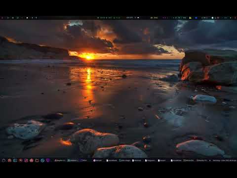 Wayfire Desktop - Gentoo - YouTube