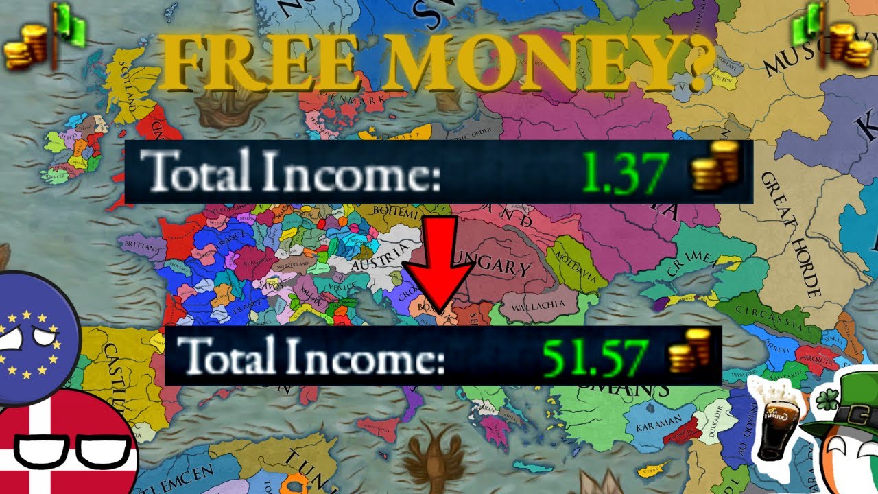 EU4 but Everyone Gets FREE MONEY (Universal Basic Income) - AI Only ...