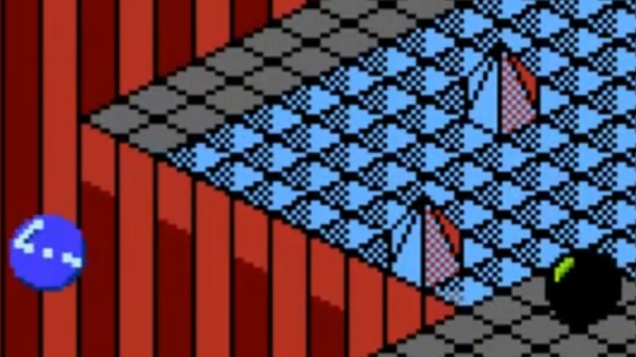Marble Madness (NES) Playthrough - YouTube