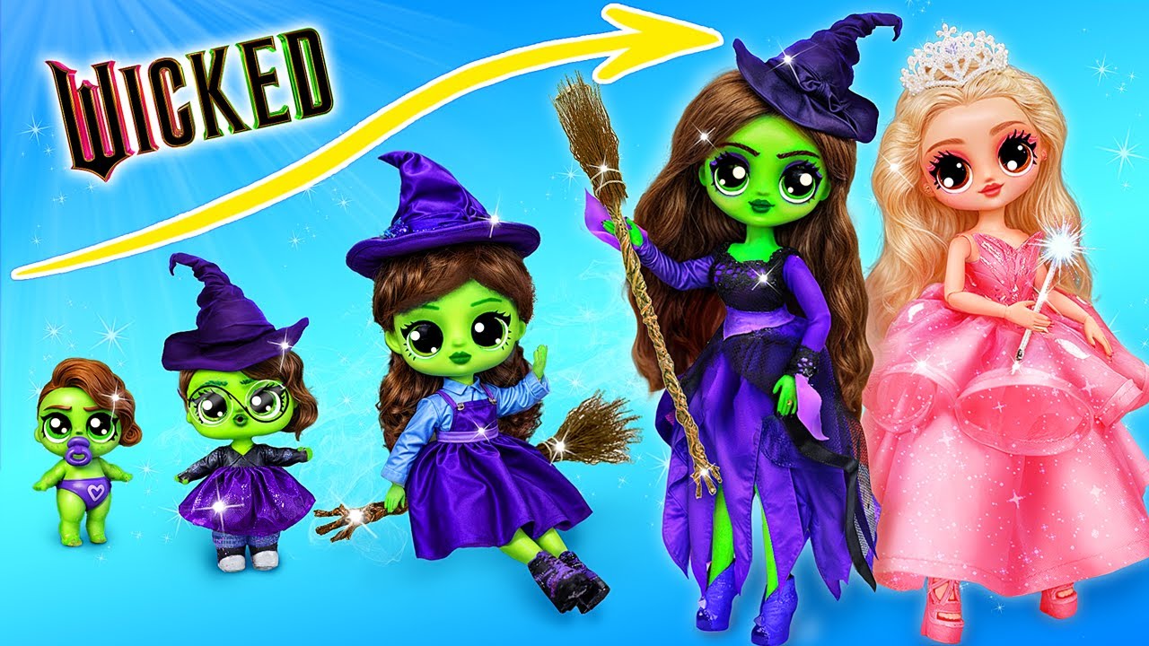 Popular | Wicked! Elphaba & Glinda Grandissent! 32 DIY - YouTube