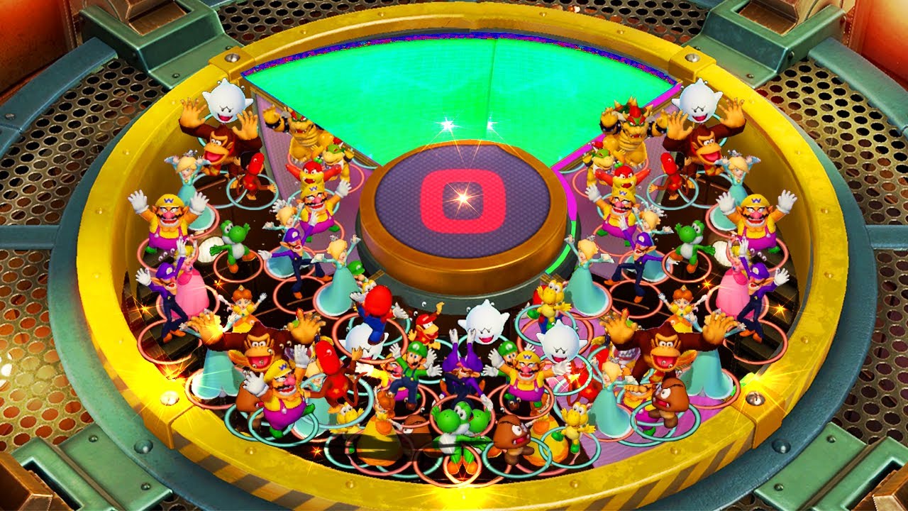 Super Mario Party - War breaks out between all the characters - Mario ...