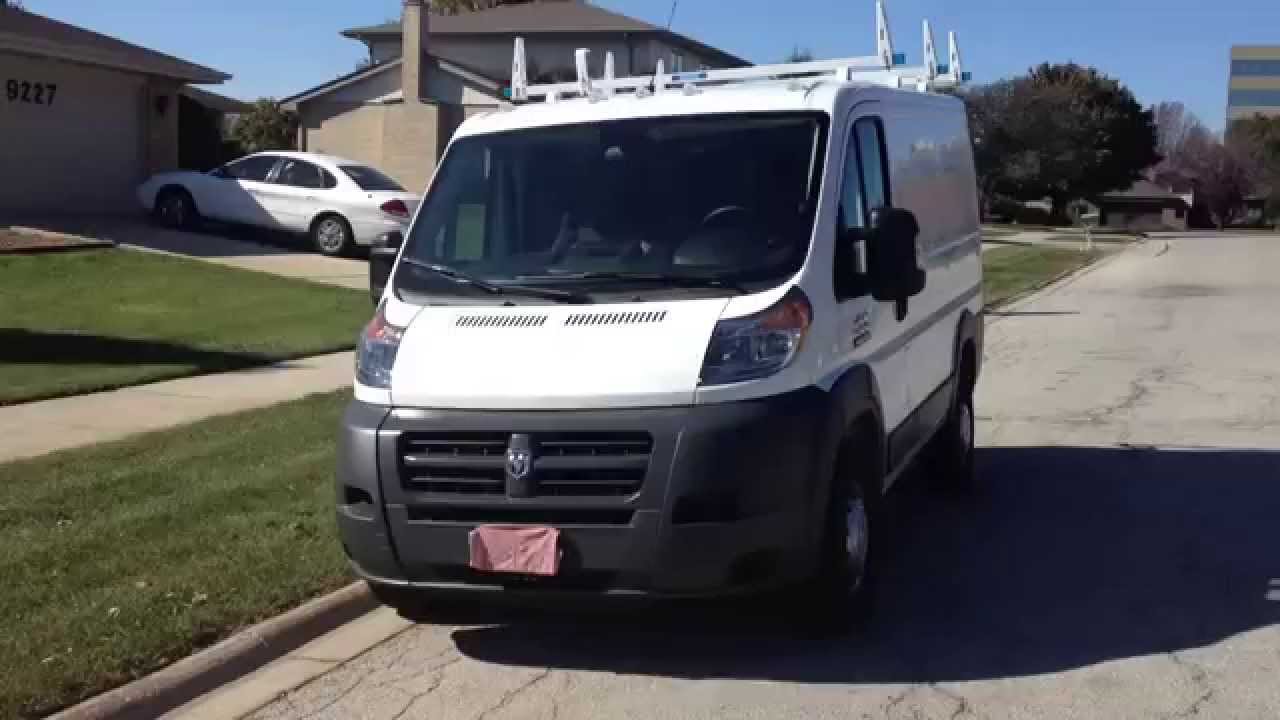 Quick look 2015 Ram Promaster 1500 118" WB van - YouTube