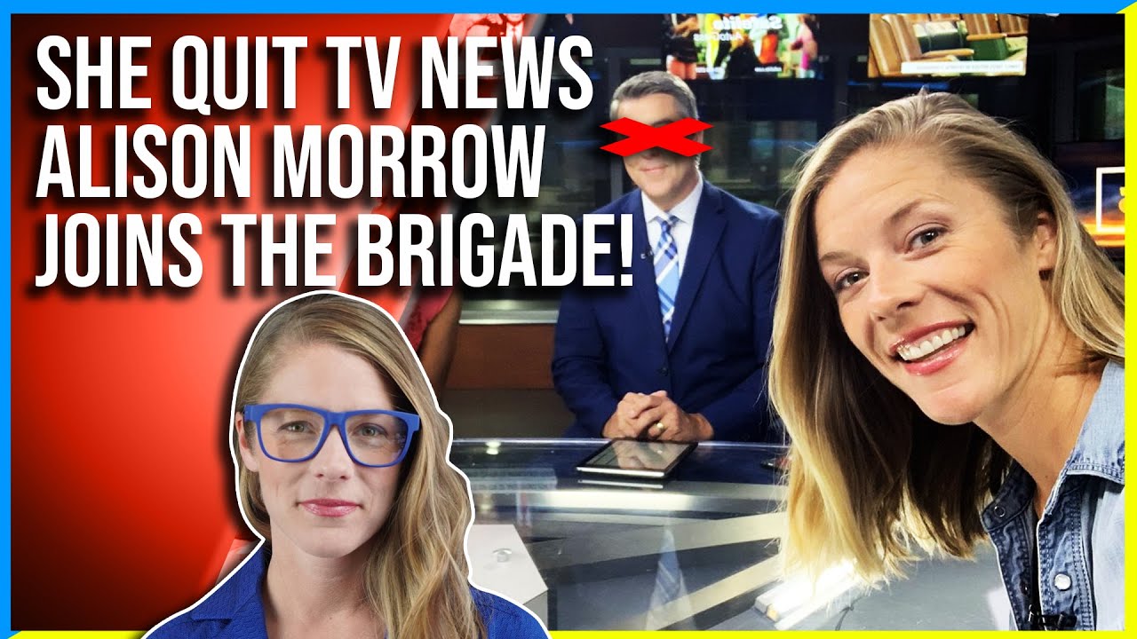 Alison Morrow QUIT TV LIES...I Mean "News" - YouTube