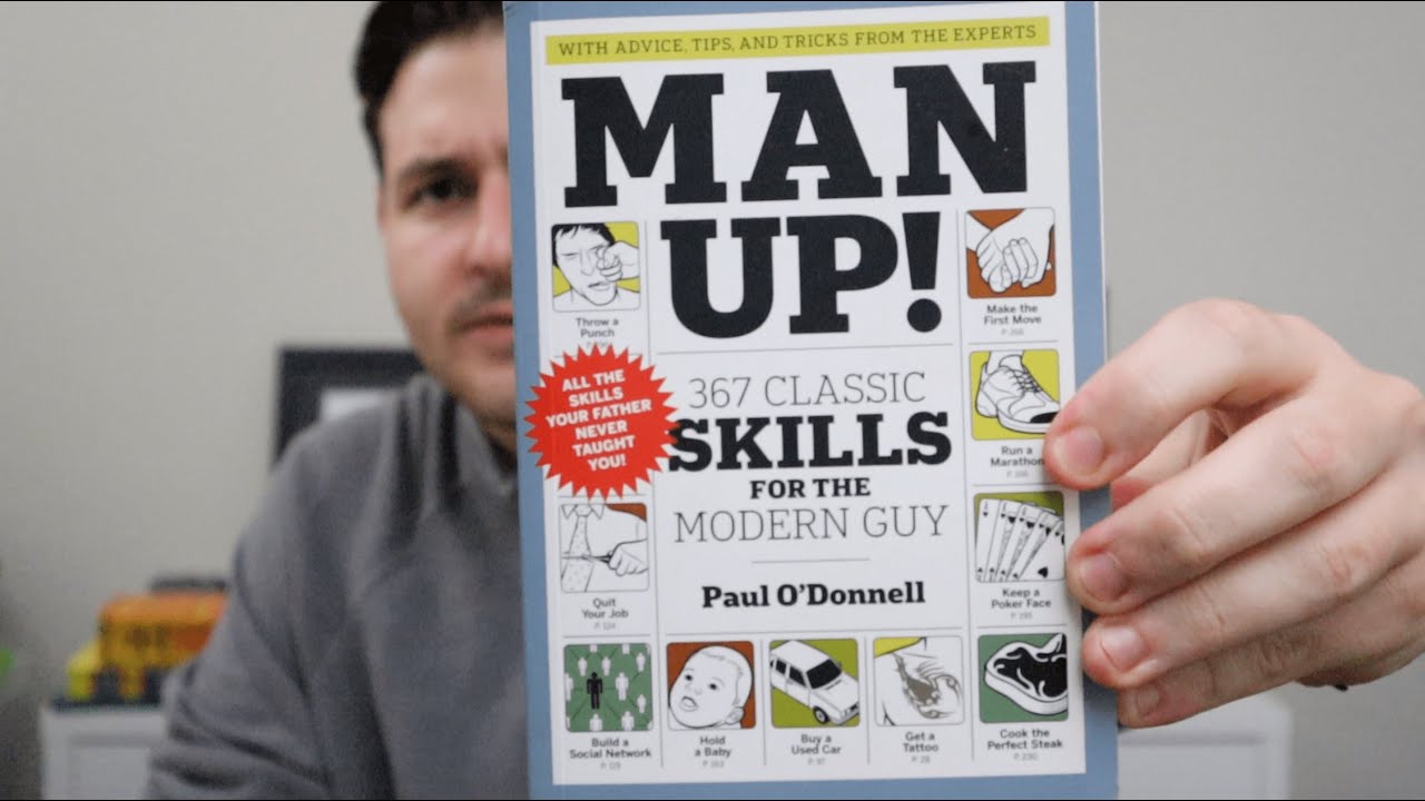 Man Up! - Book Review 45 - YouTube
