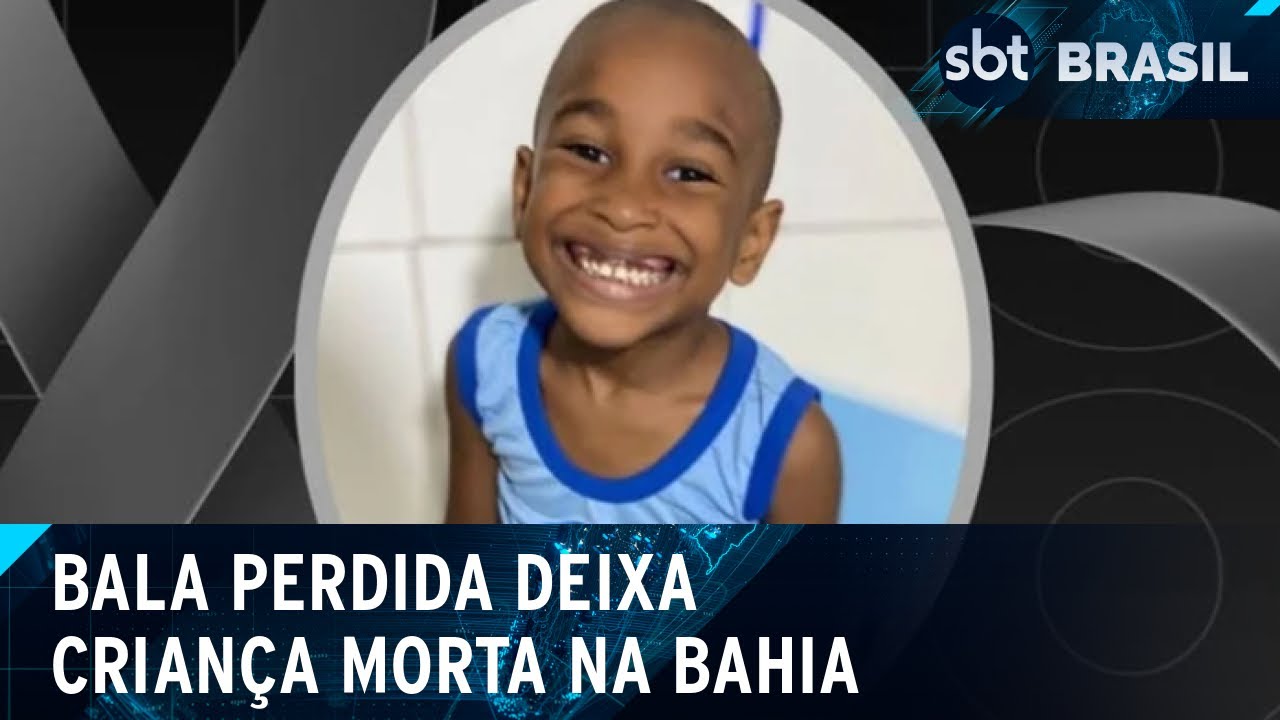 Criança de 5 anos morre após ser atingida por bala perdida na Bahia ...