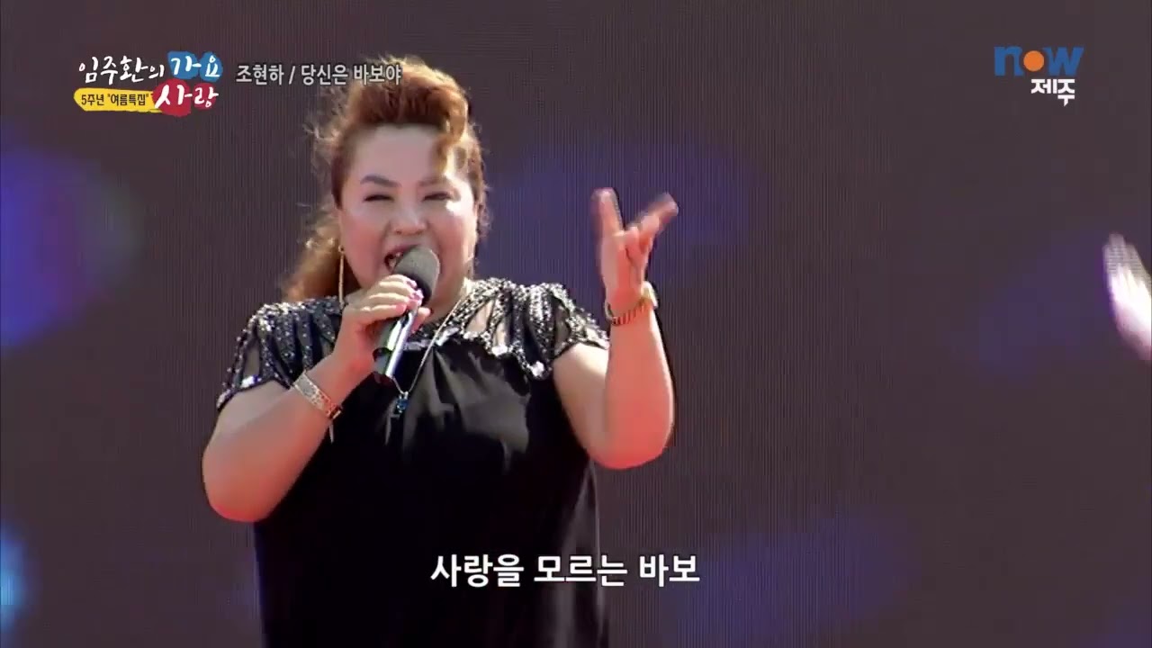 가수 조현하 당신은 바보야 임주환의 가요사랑 Youtube