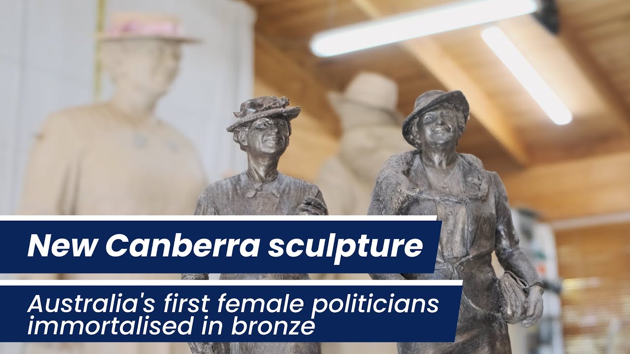 Australia's first female federal MPs immortalised in new Canberra ...
