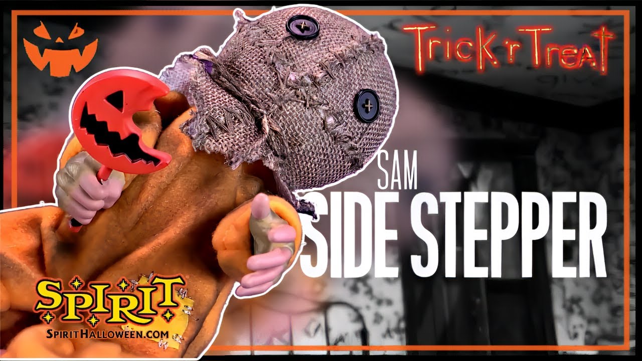 Spirit Halloween Trick R Treat Sam Side Stepper | SPOOKY SPOT 2021 ...