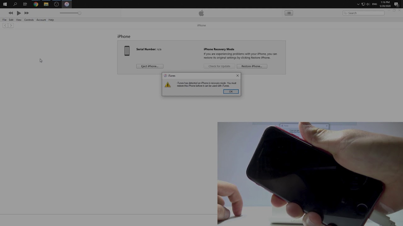 How to Put iPhone SE 2020 into DFU MODE | Enter & Exit DFU Mode - YouTube
