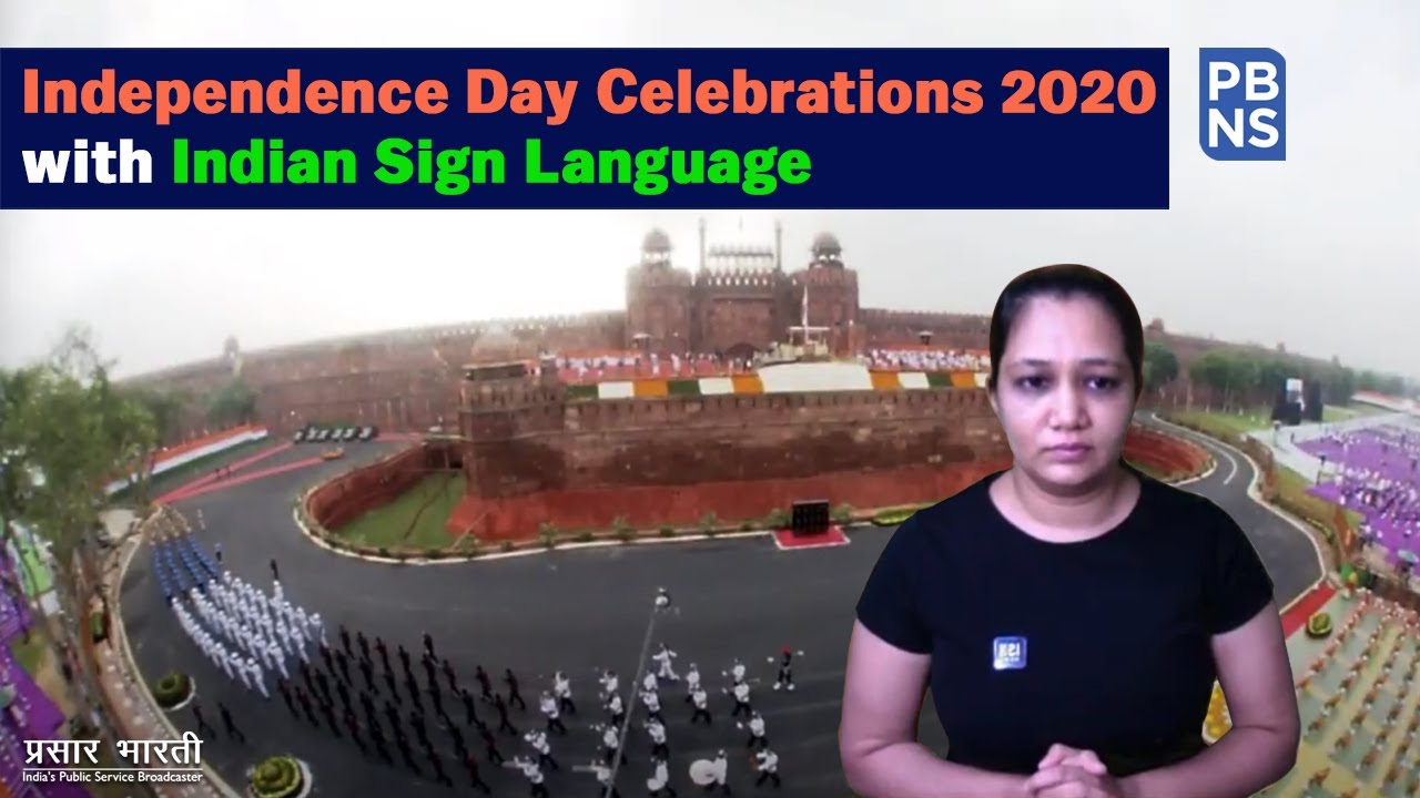 Independence Day Celebrations 2020 with Indian Sign Language - YouTube