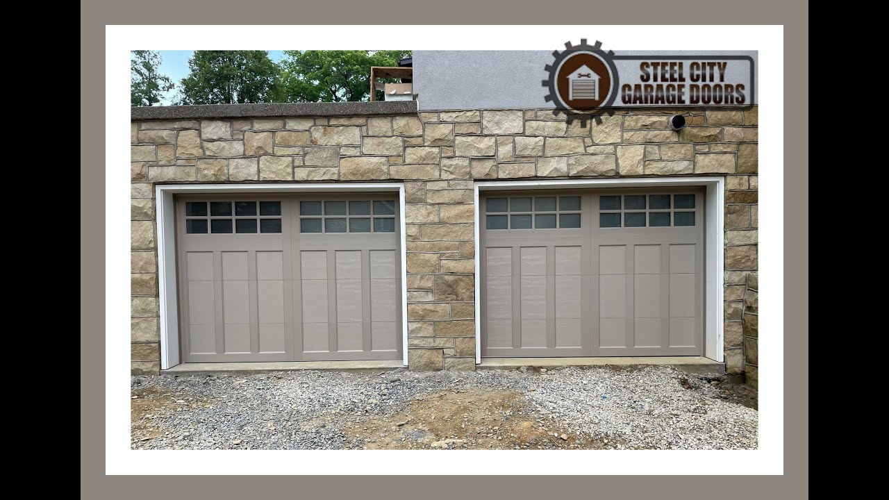 Garage Door Sandstone Color