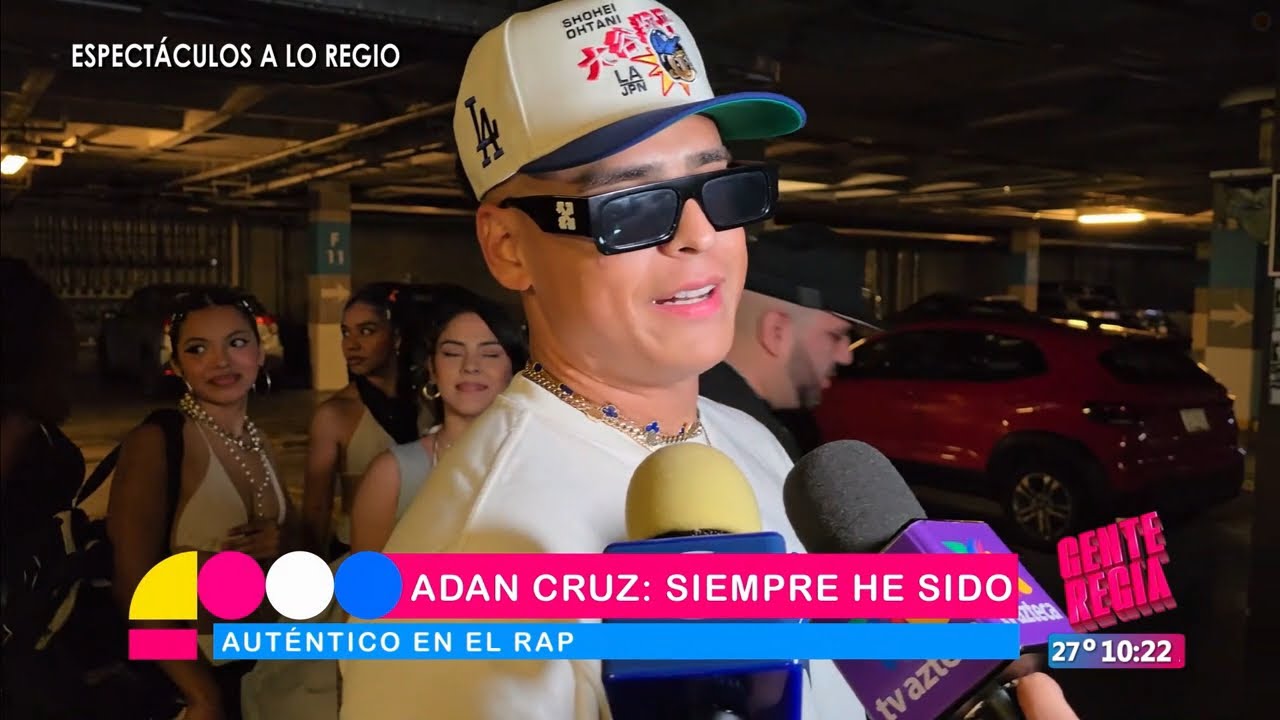 Adán Cruz: siempre he sido auténtico en el rap | Gente Regia - YouTube