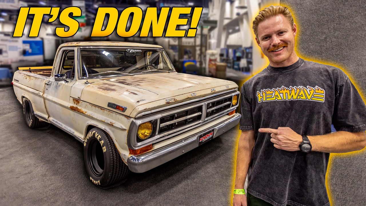 Unveiling My ALL NEW F100 At SEMA! - YouTube