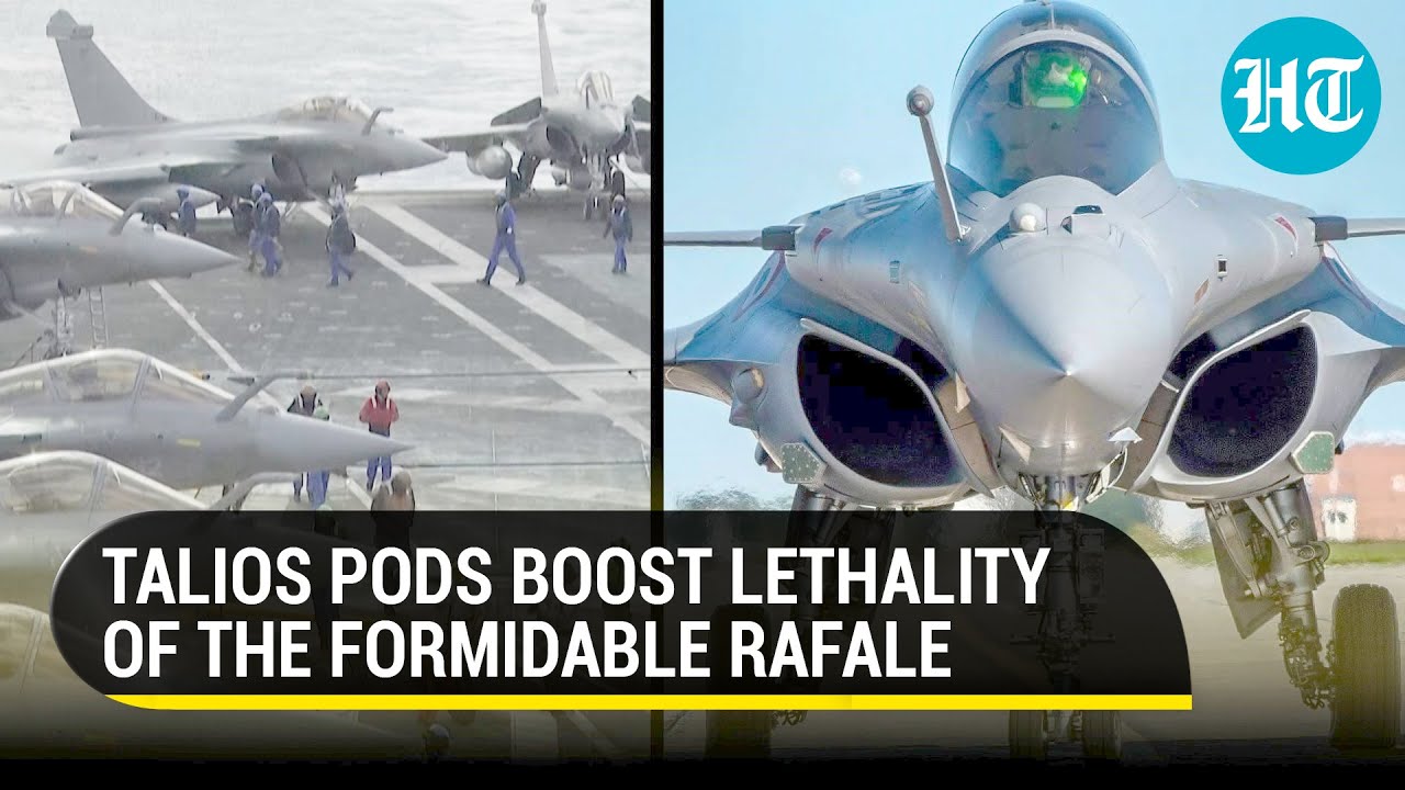 How French Rafale fighters' lethality enhanced with TALIOS target ...