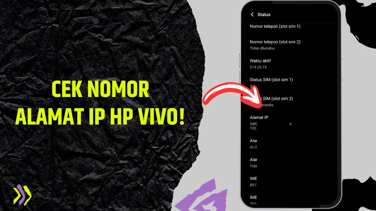 Cara Cek Alamat IP Hp Vivo - YouTube