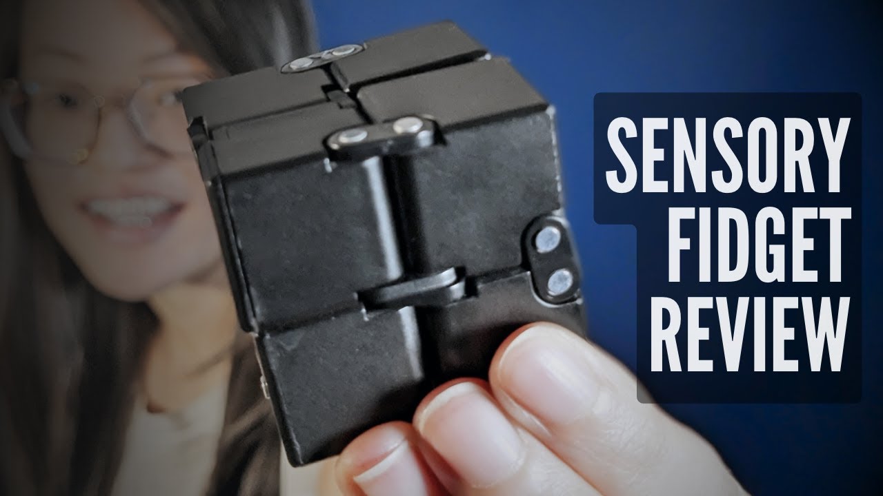 The Infinity Cube fidget SOUNDS CHEAP! Honest review and demo for ADHD ...