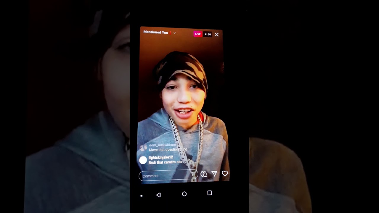 lil perky 5 gone live wit a big booty chick - YouTube